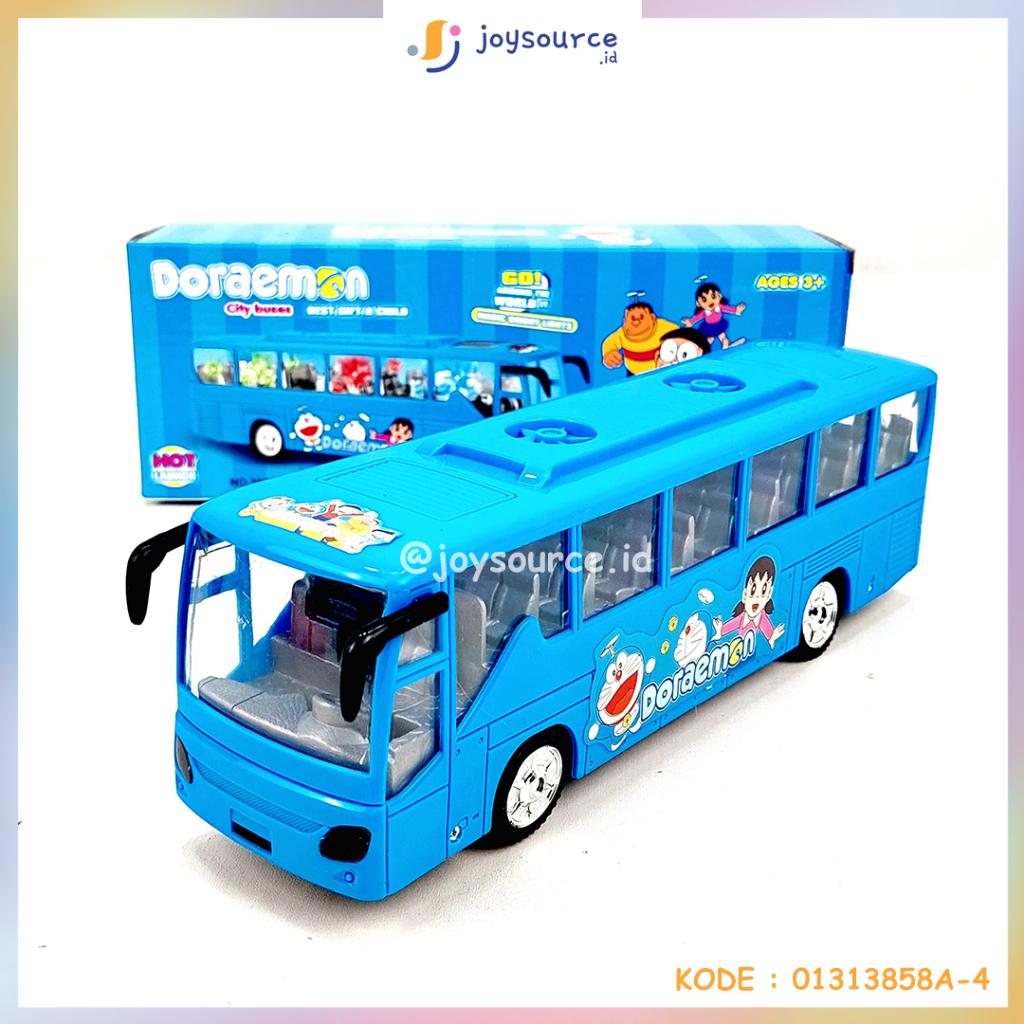Jual Mainan Bus Mainan Bas Sekolah Trains & Train Sets Doraemon City ...