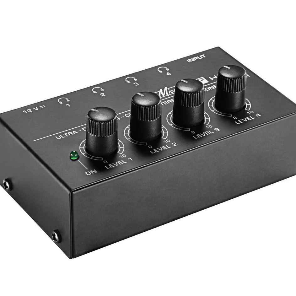 Jual ZU MicroAMP Audio Amplifier Mini Headphone 4 Channel Stereo 12V ...