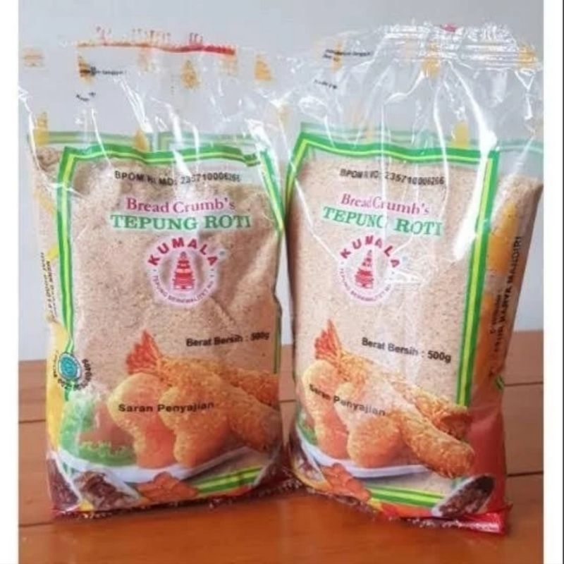 Jual Tepung Roti Kumala Panir Halus 1 dus/karton 10 kg isi 500 gr x 20 ...