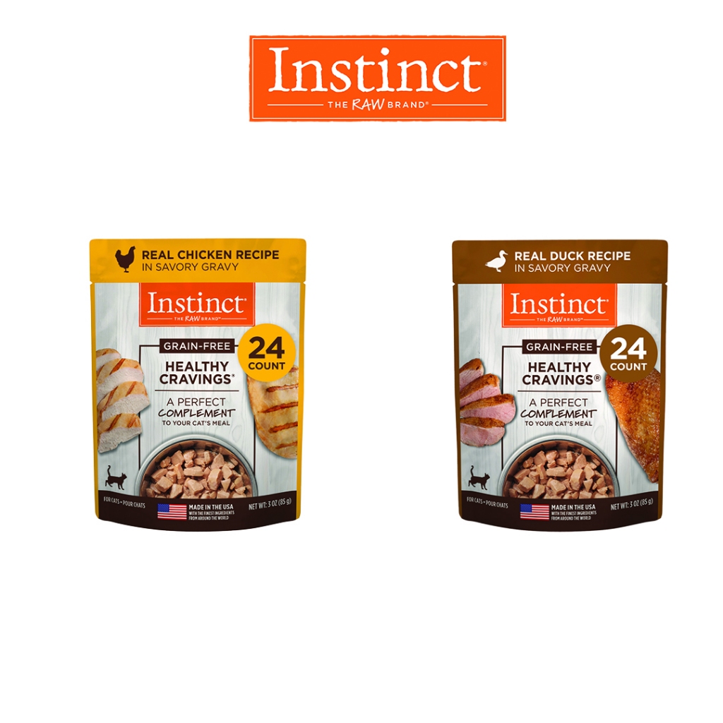 Jual Instinct® Healthy Cravings Grain-Free Real Meat Recipe Wet Cat ...
