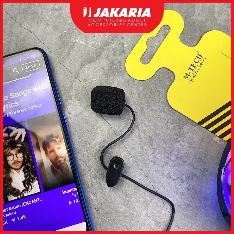 Jual M-Tech Mic Klip On Lavalier Clip On Jepit 3.5mm M-02 | Shopee ...