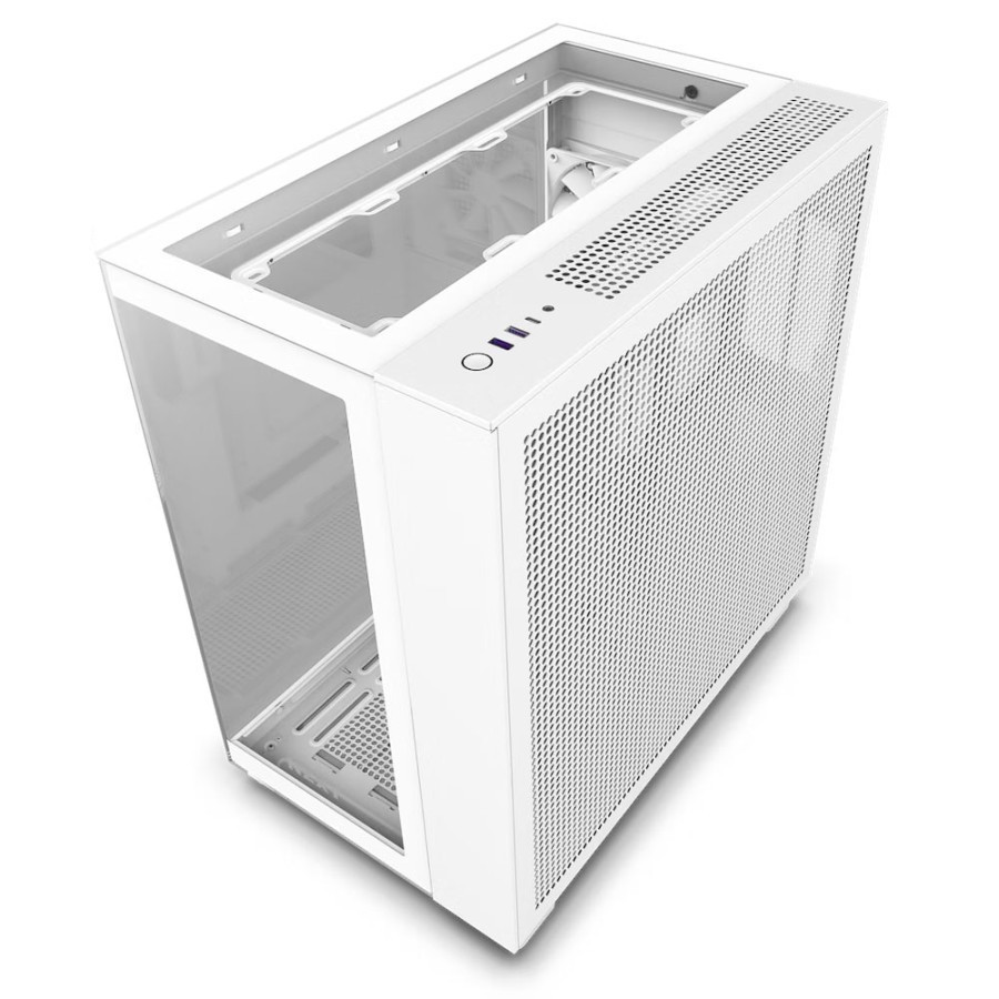 Jual NZXT H9 ELITE MATTE WHITE ATX MID TOWER PC CASE CASING GAMING ...
