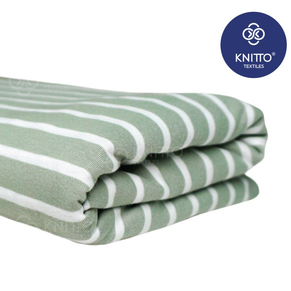 Jual KAIN COMBED STRIPES TYPE 2 ( BAHAN KAOS ) - KNITTO | Shopee Indonesia