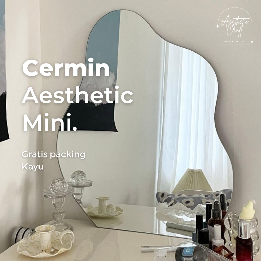Jual [ COD ] Cermin Kaca Mini Dekorasi Dinding Aesthetic | Shopee Indonesia