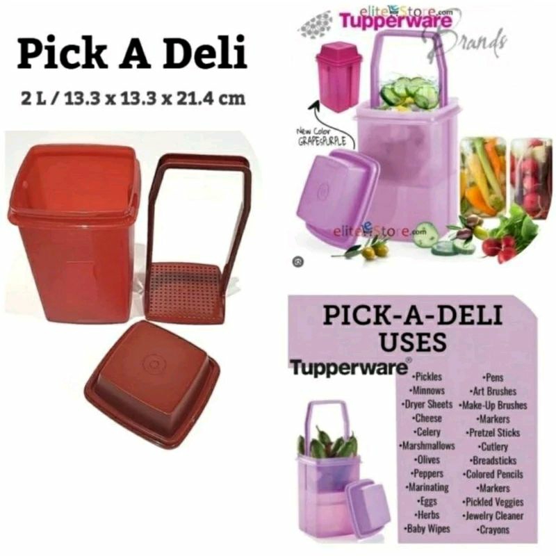 Jual Pick A Deli Tupperware | Shopee Indonesia