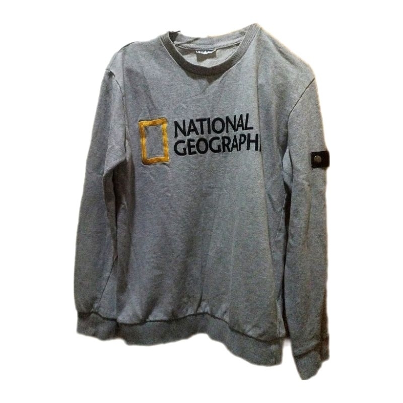 Jual Sweater Crewneck National Geography | Shopee Indonesia