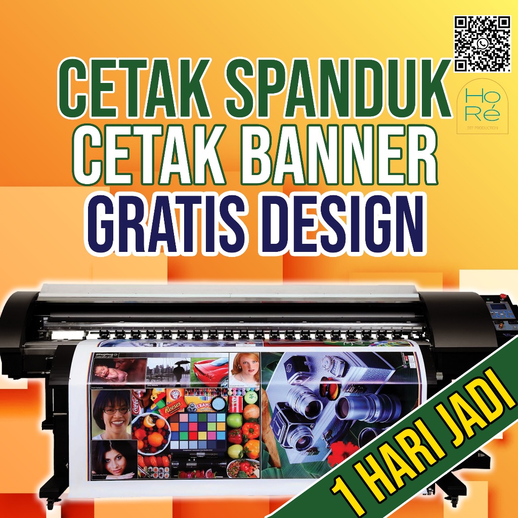 Jual PROMO! CETAK SPANDUK - CETAK BANNER Flexy 280 GSM High Resolution (FREE DESIGN) | Shopee ...