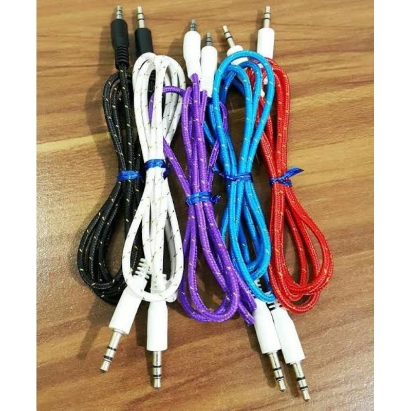 Jual kabel aux 3.5 dan kabel rca 2 in 1 | Shopee Indonesia