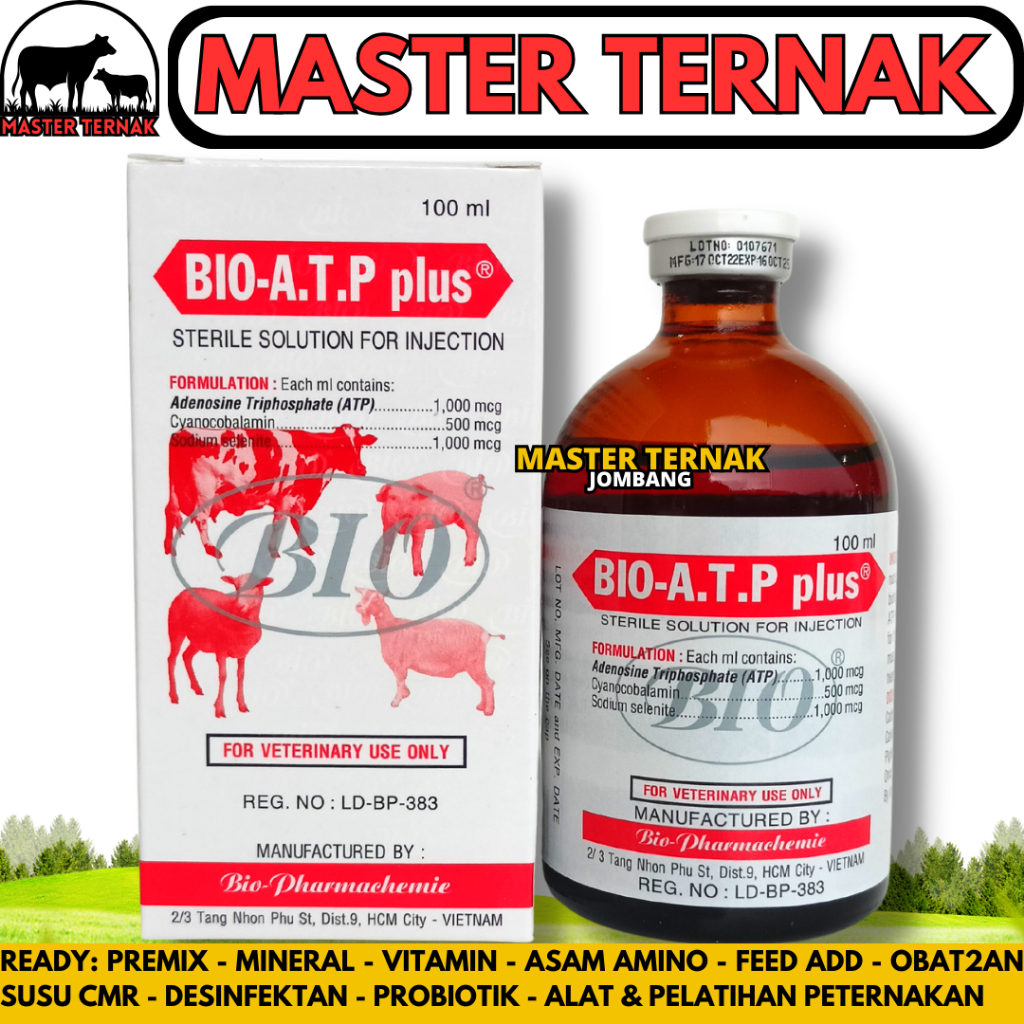 Jual BIO ATP PLUS 100 ml - Penguat otot dan daya tahan tubuh stamina ...