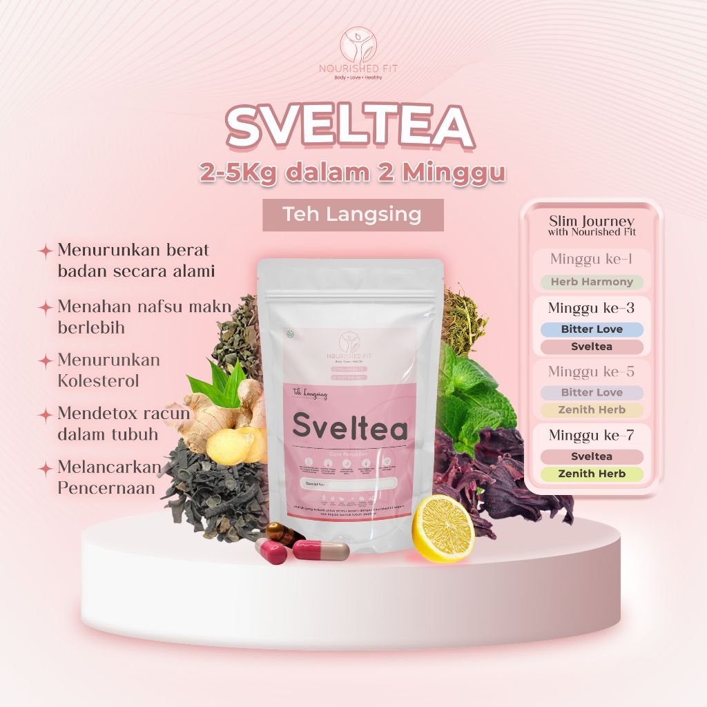 Jual Nourished Fit - SVELTEA SLIMMING TEA PEMULA | Shopee Indonesia