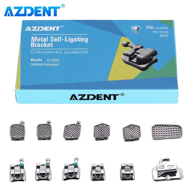Jual Azdent bracket self ligating 0,22 | Shopee Indonesia