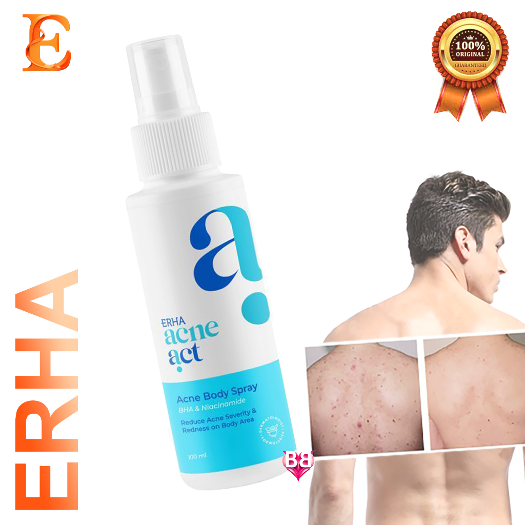 Jual Erha Acneact Acne Body Spray | Shopee Indonesia