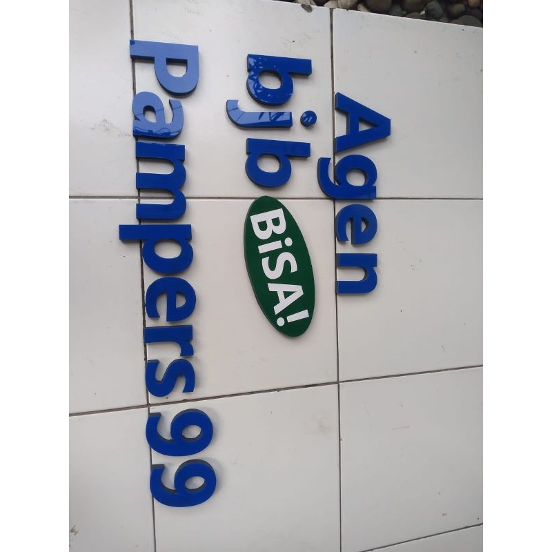 Jual huruf timbul akrilik spon | Shopee Indonesia