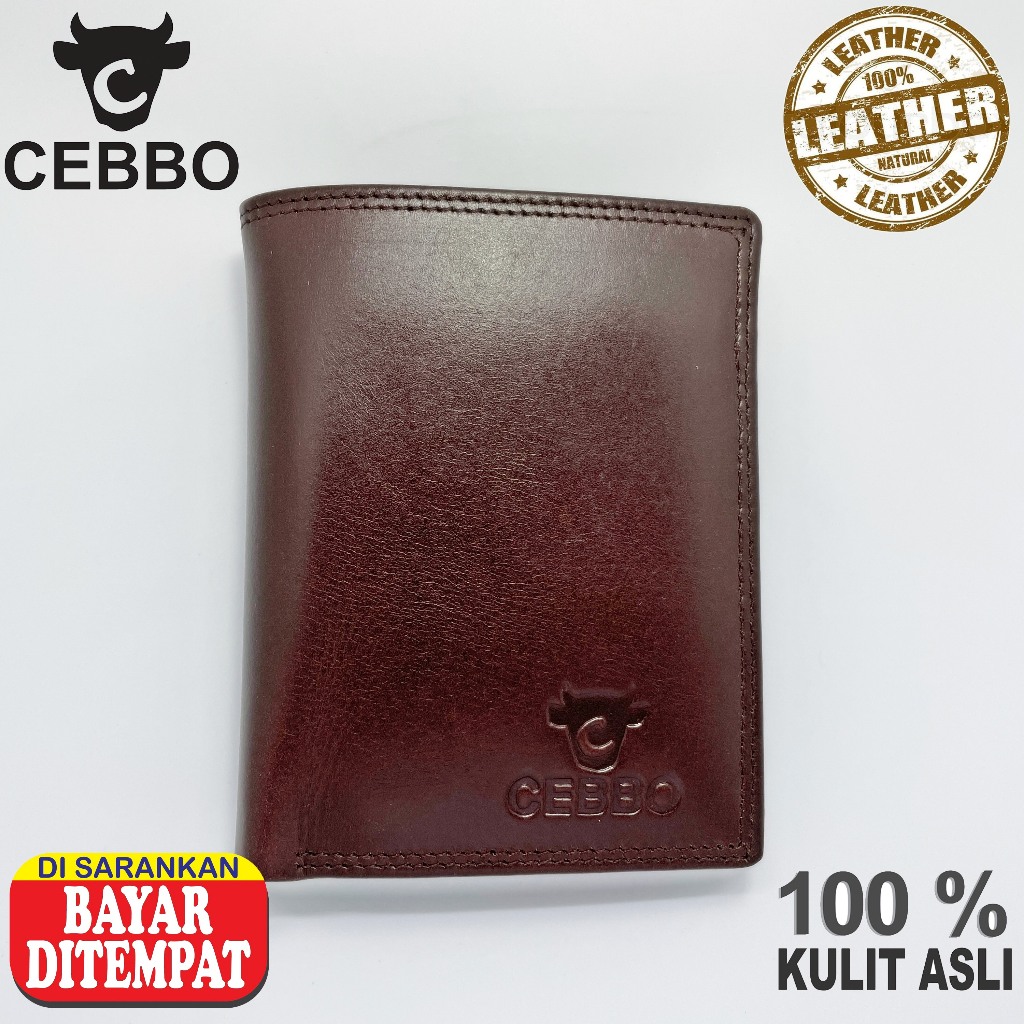 Jual Dompet Pria Kulit Sapi Dompet Lipat 3 Dompet Pria | Shopee Indonesia