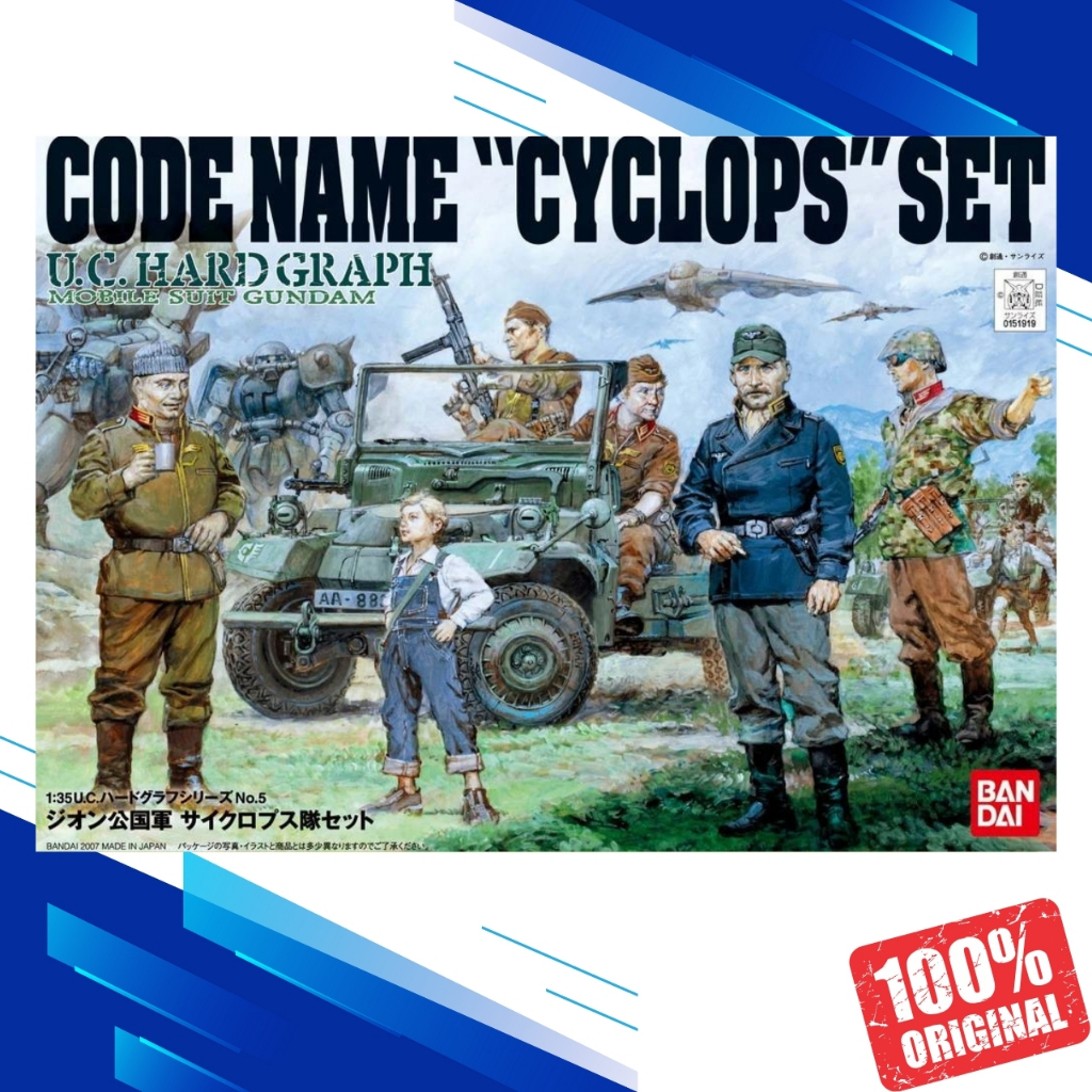 Jual UCHG Code Name "Cyclops" set ORIGINAL BANDAI | Shopee Indonesia