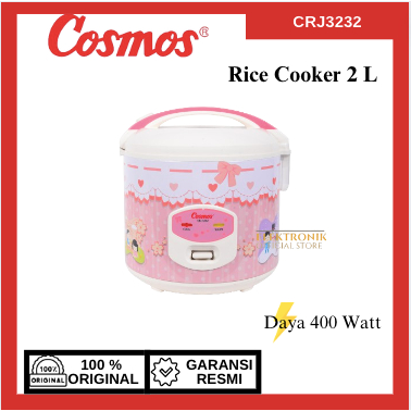 Jual Cosmos Rice Cooker 2 L CRJ3232/ Rice Cooker Murah/ Rice Cooker ...