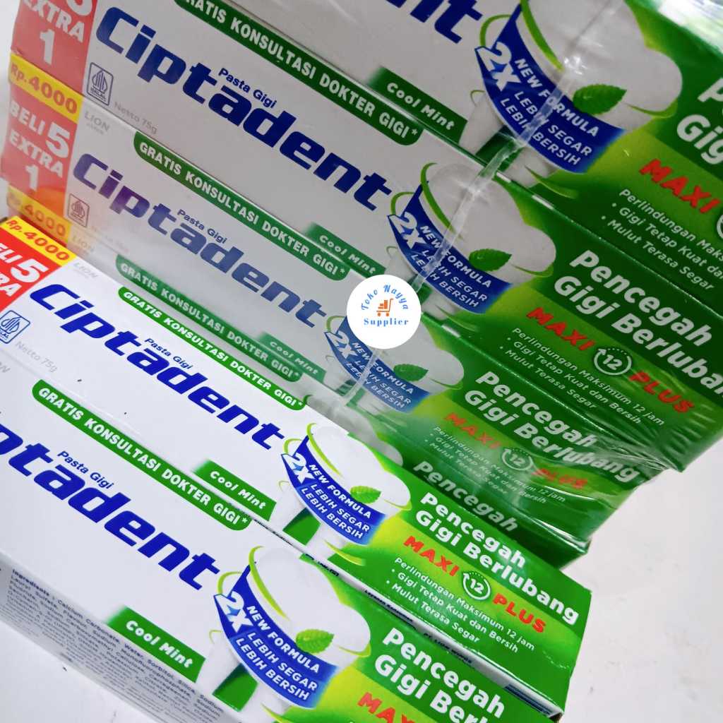 Jual Pasta Gigi Odol Ciptadent 75 gr | Shopee Indonesia