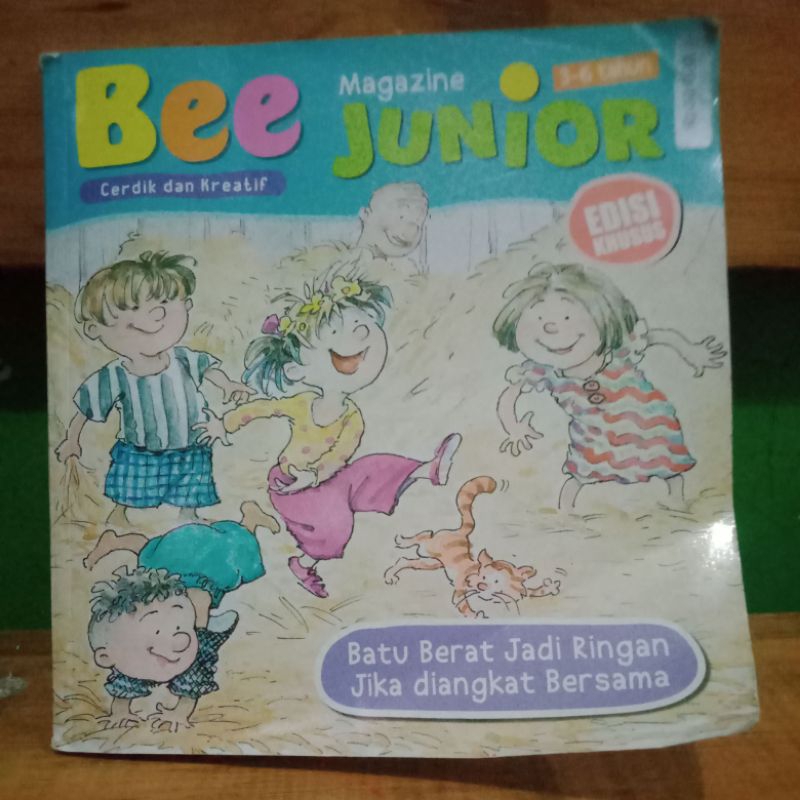 Jual Bee magazine junior (batu berat jadi ringan jika diangkat bersama ...