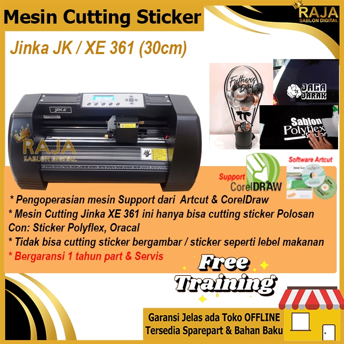 Jual Mesin Cutting Sticker 361 | JK361 | Biasa 361 ukuran A3 / 30 CM ...