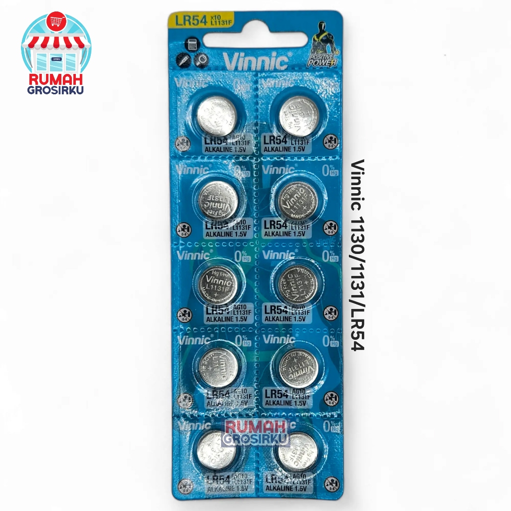 Jual Baterai Vinnic L1130 Original Baterai Jam Digital dan Kalkulator ...