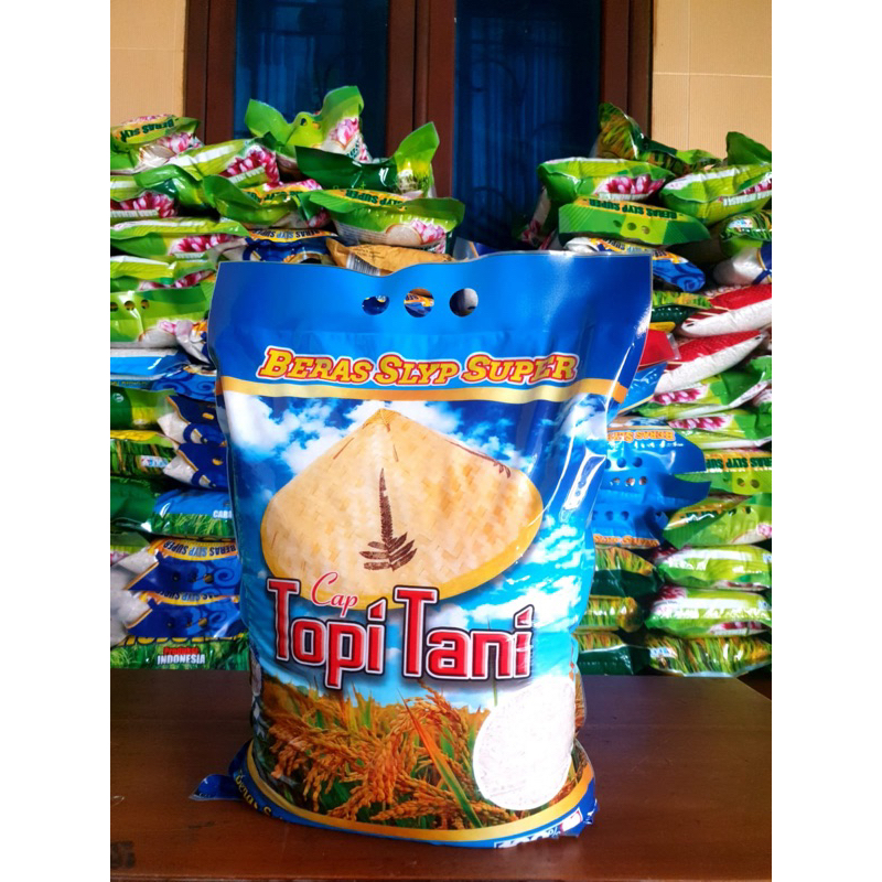 Jual Beras Topi tani premium 5kg | Shopee Indonesia