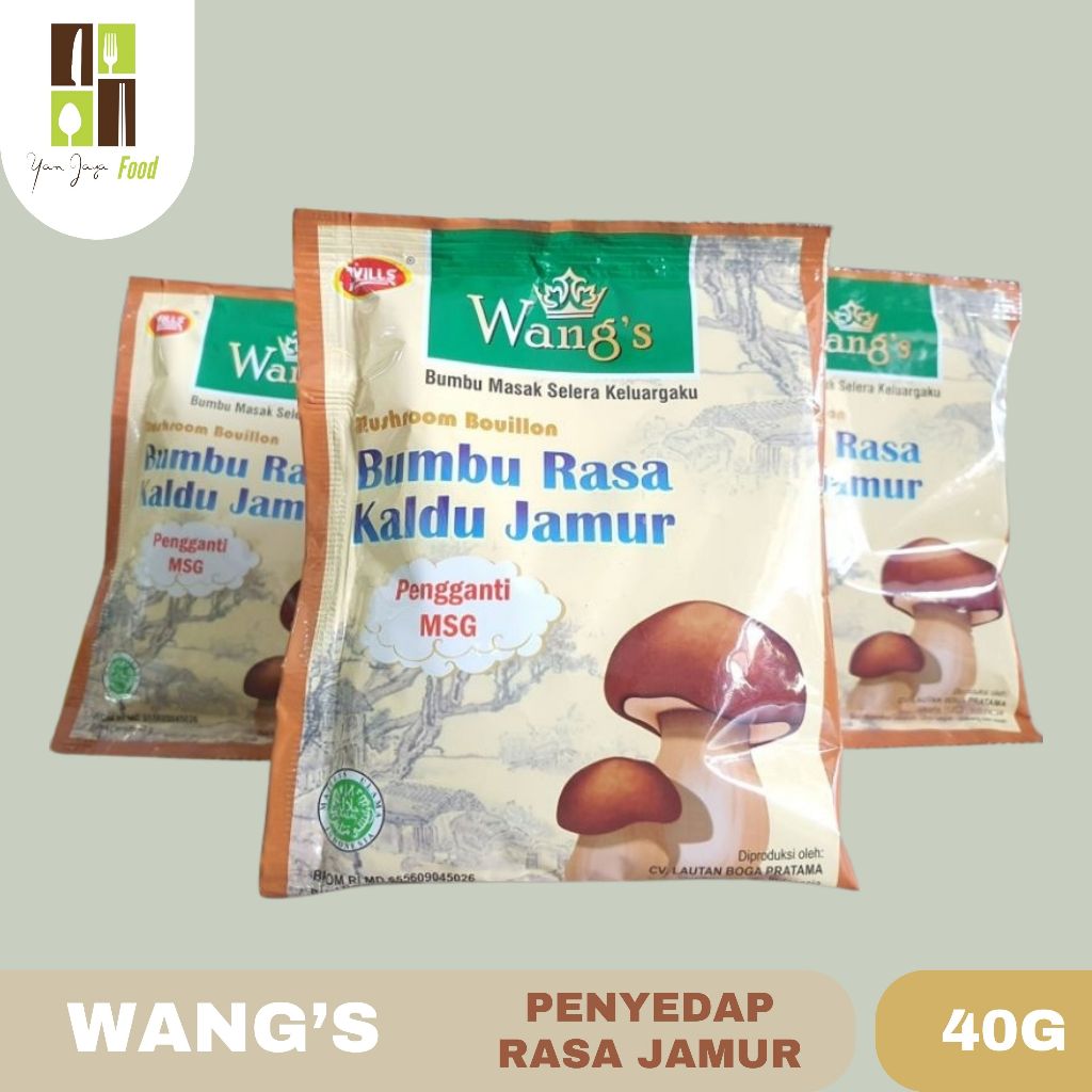 Jual Wangs Bumbu Kaldu Jamur / Penyedap Rasa 40G | Shopee Indonesia