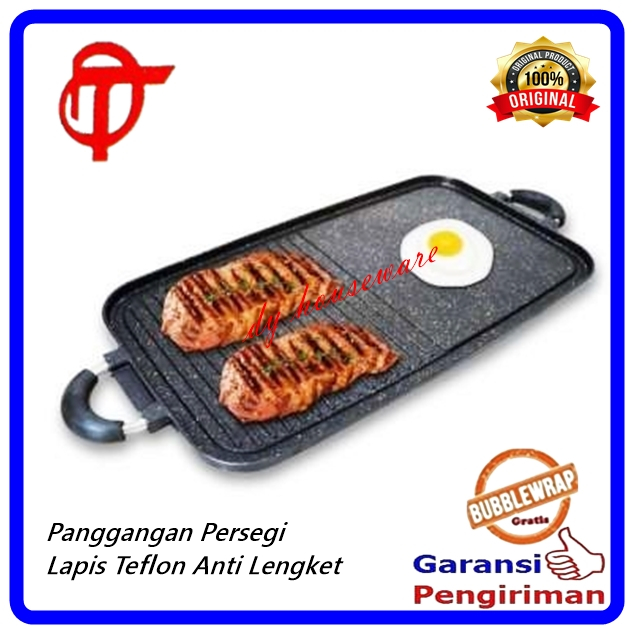 Jual Multi Grill Pan Persegi Panjang Wajan Panggang Serbaguna TD ...