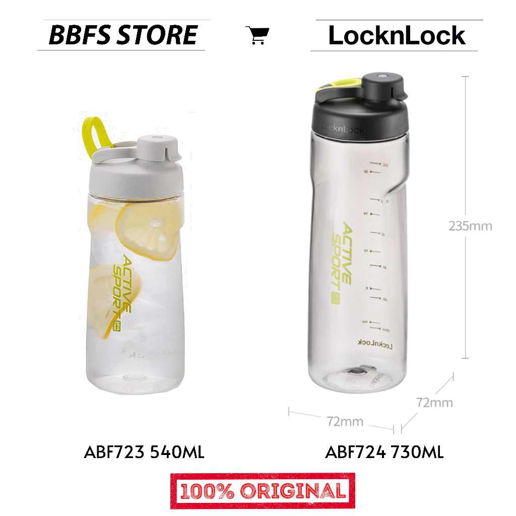 Jual Lock n Lock active Sports Handy Bottle Botol Minum ABF723 ABF724 ...