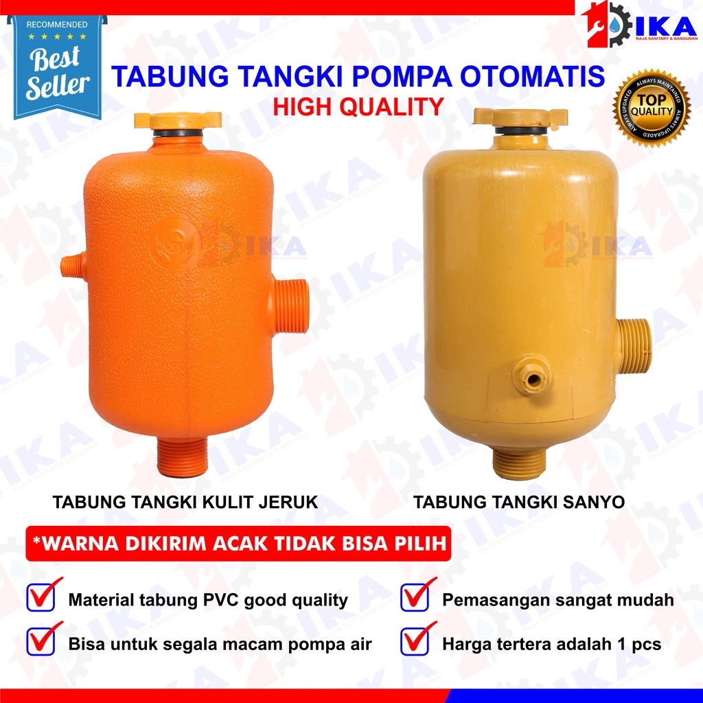 Jual Tabung Otomatis Pompa Air PVC / Tangki Sanyo Dorong Fiber / Toren ...