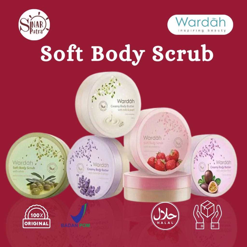 Jual Wardah Soft Body Scrub 150ml&240ml | Shopee Indonesia