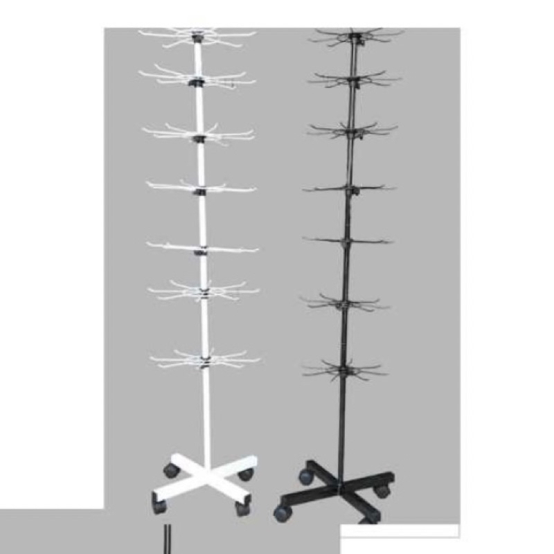 Jual Rak Display putar Matahari 7 susun gantungan aksesoris display ...