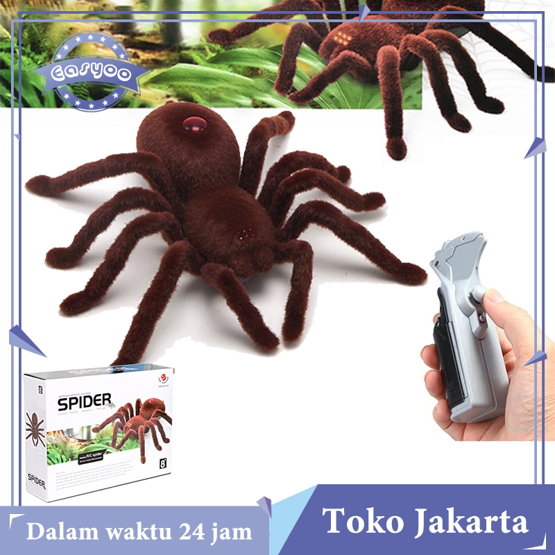Jual Mainan Laba Laba Remote Control Rc Spider Labalaba Prank Animal ...