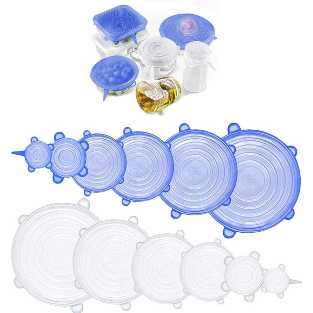 Jual 6 Silikon Food Cover Tutup Penutup Makanan Serbaguna Silicon ...