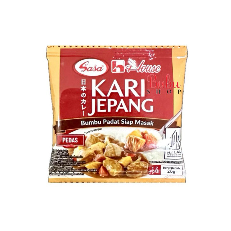 Jual SASA KARI JEPANG 20gr (1sachet) | Shopee Indonesia