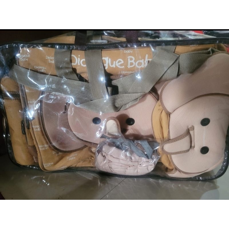 Jual Tas Baby Dialogue Motif Gajah Besar | Shopee Indonesia