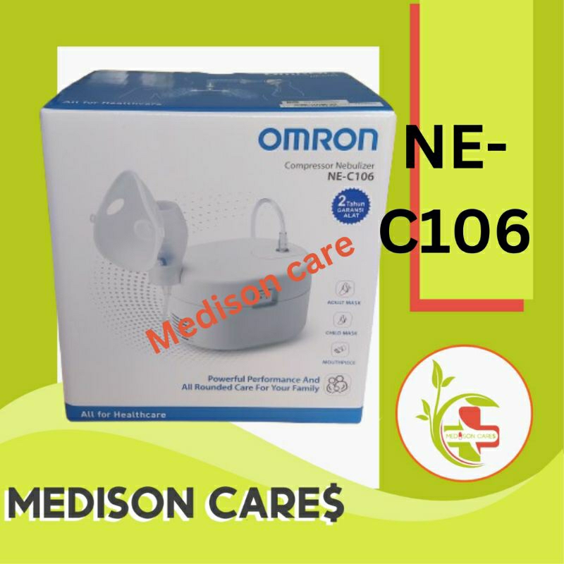 Jual omron compressor nebulizer alat nebul NE-C106 NE-C101 | garansi ...