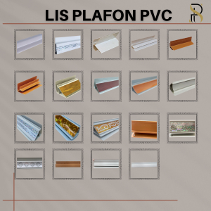 Jual lis plafon PVC / list PVC pinggir siku sambung ter murah ...