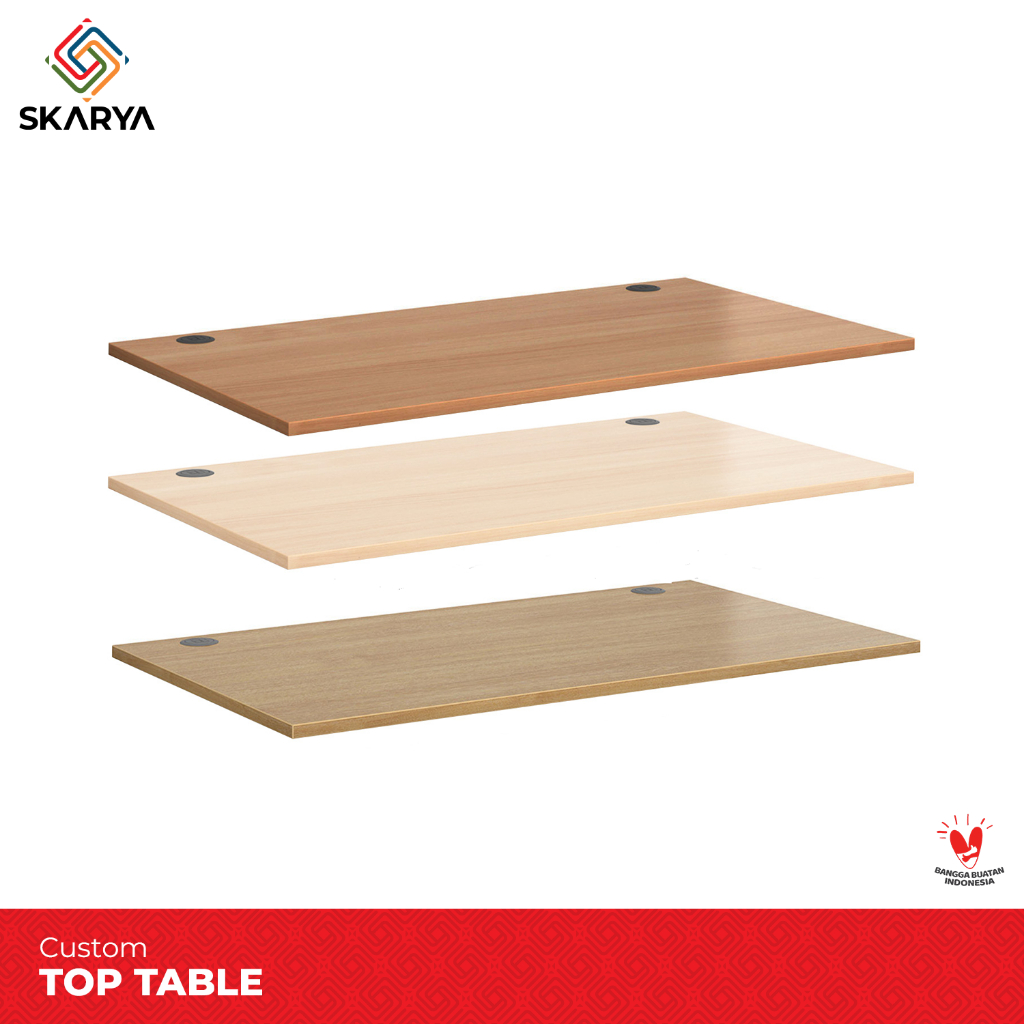 Jual Custom Top Table /Countertop /Papan Daun Meja (Baru) | Shopee ...