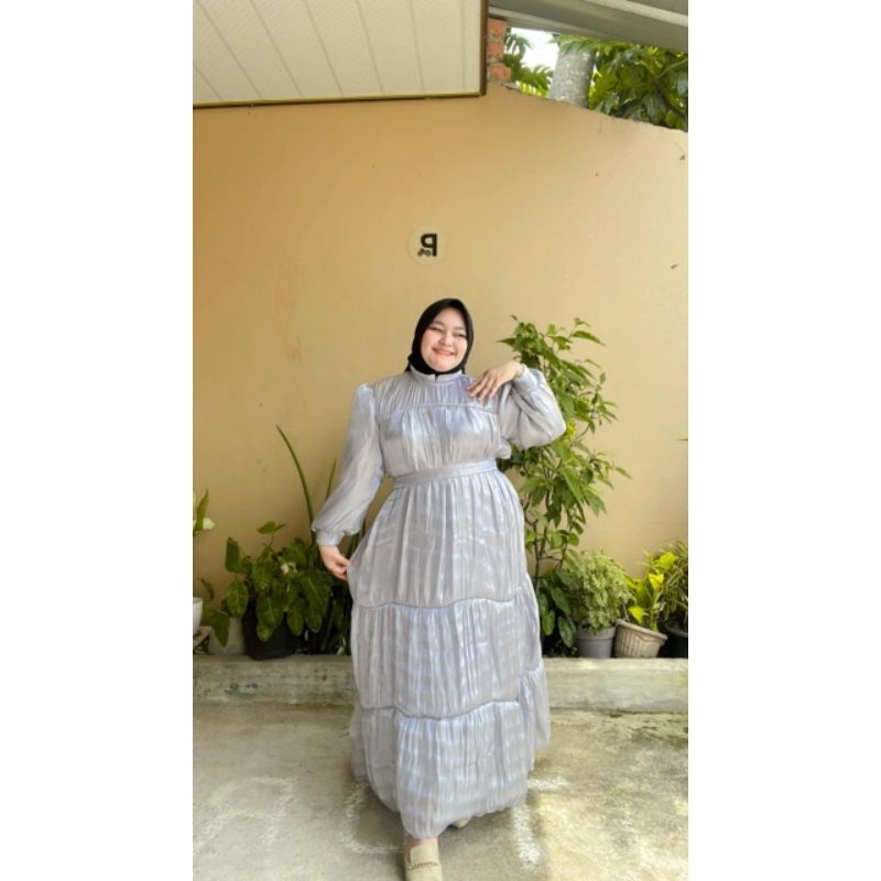 Jual Shimer Dress LD 100, 120 dan 140 cm | Shopee Indonesia