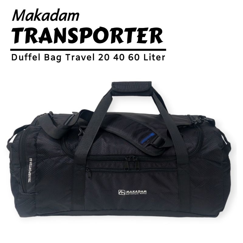 Jual duffel duffle bag tas travel lipat 20 40 60 liter makadam ...