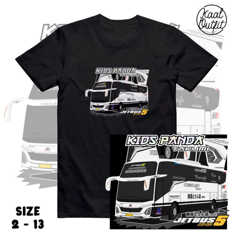 Jual Kaos Anak Bus Tunggal Jaya Jetbus 5 Takumi | Shopee Indonesia
