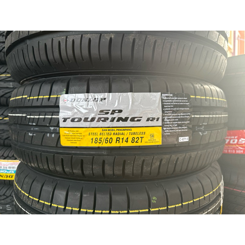 Jual Ban Dunlop SP touring 185 60 R14 | Shopee Indonesia