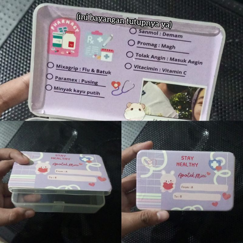 Jual Apotek Mini Custom Foto (sudah termasuk obat) | Shopee Indonesia