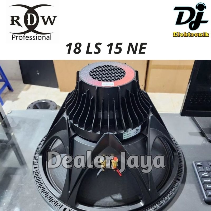 Jual Speaker Komponen RDW 18 LS 15 NE / 18 LS 15NE / 18LS15NE - 18 inch ...