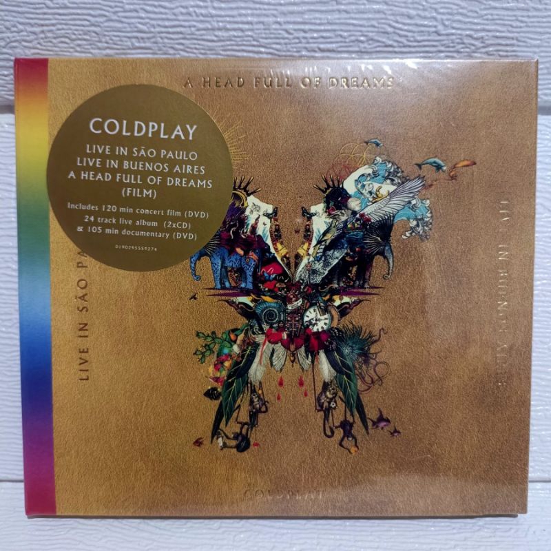 Jual CD Coldplay Live in Sao Paulo & Buenos Aires Original 2CD+2DVD | Shopee Indonesia