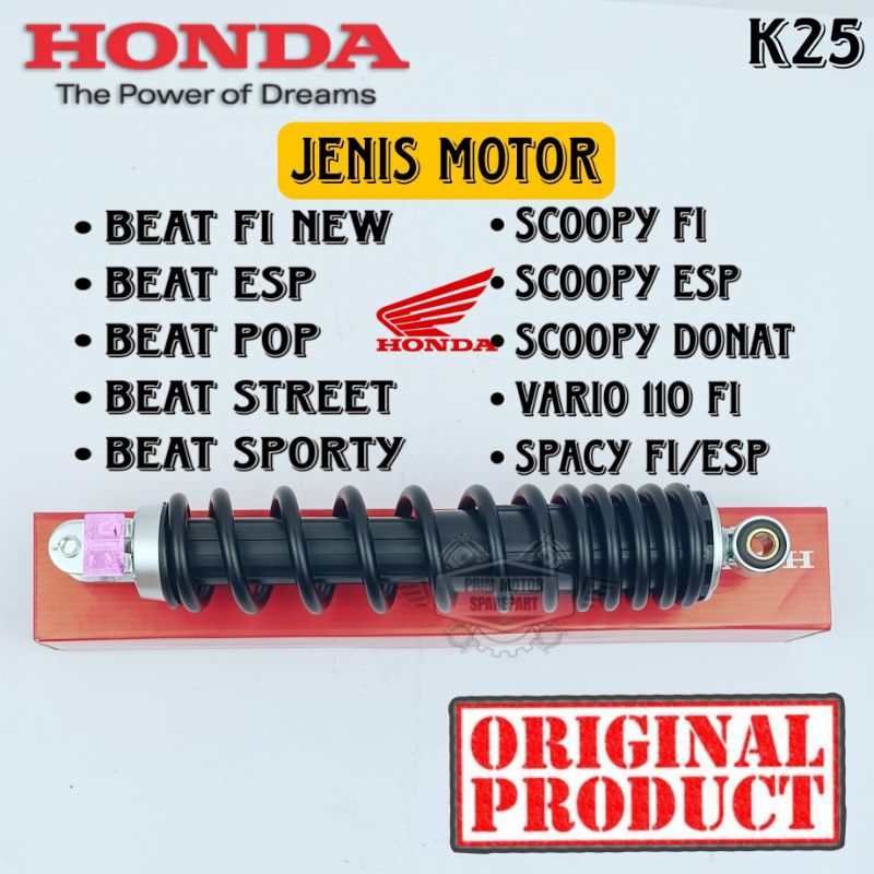 Jual SHOCKBREAKER ORIGINAL HONDA AHM SHOCK BEAT FI, SCOOPY FI, VARIO 110 FI, SPACY FI, BEAT ...