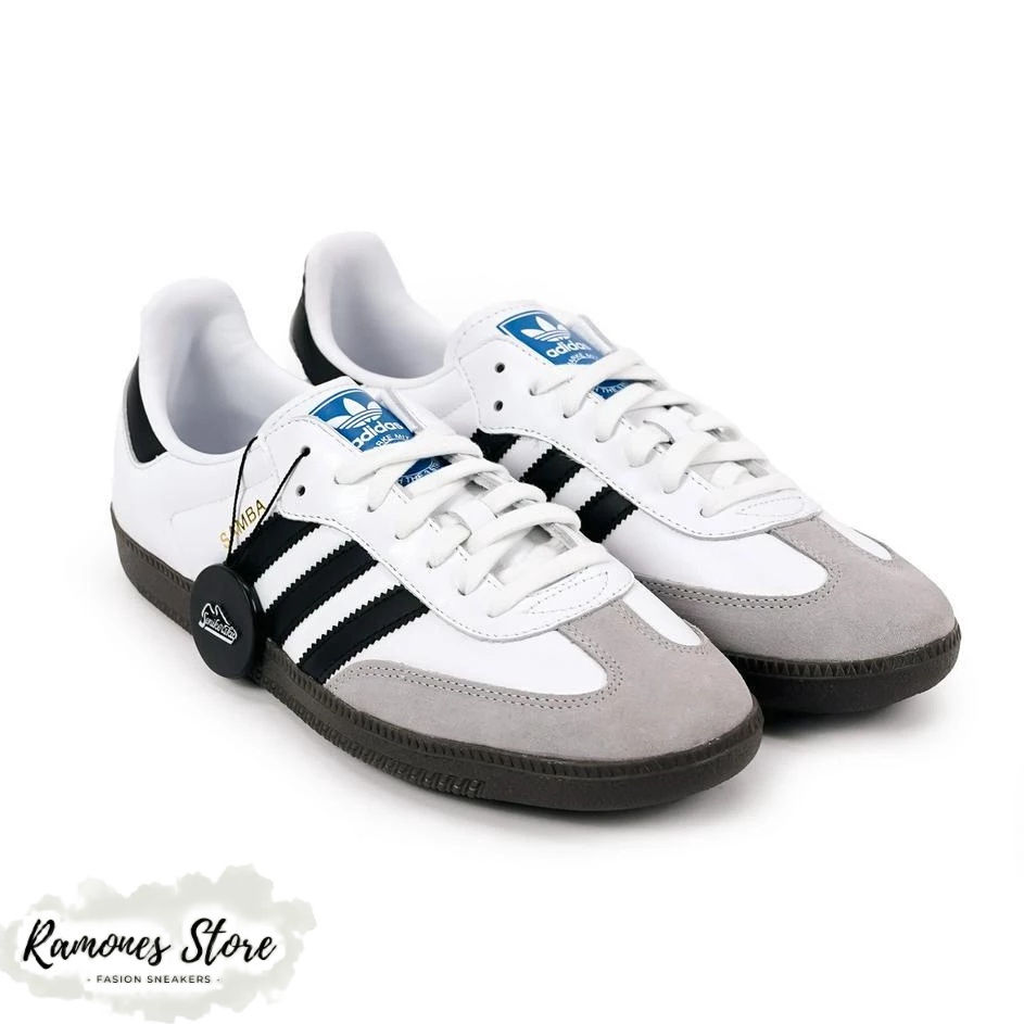 Jual Borong Produk Adidas Samba OG White Gum Ramones store | Shopee ...
