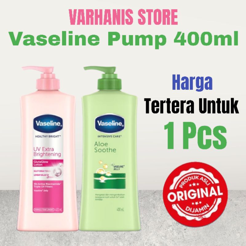 Jual VASELINE PUMP 400ML | Shopee Indonesia