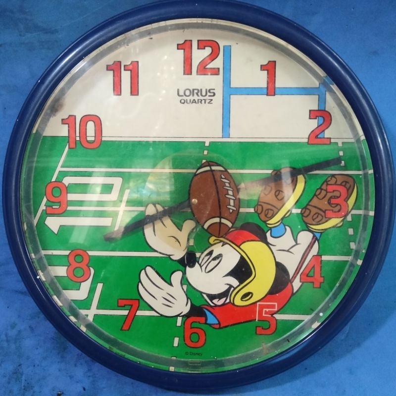 Jual jam miky mouse ORIGINAL JAPAN DISNEY lorus Jadul vintage antik ...