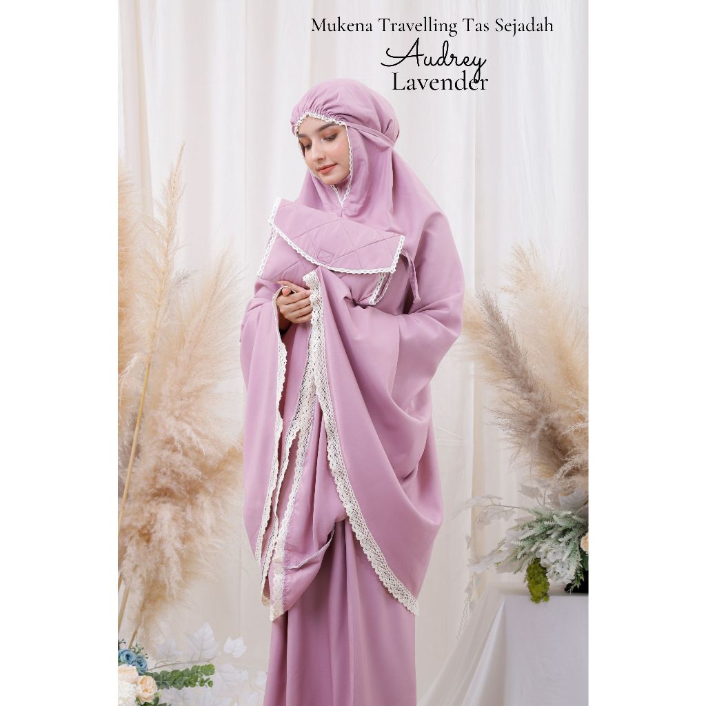 Jual Jumuna - Mukena Travelling Laser Cut Motif Floretta, Lindsay ...